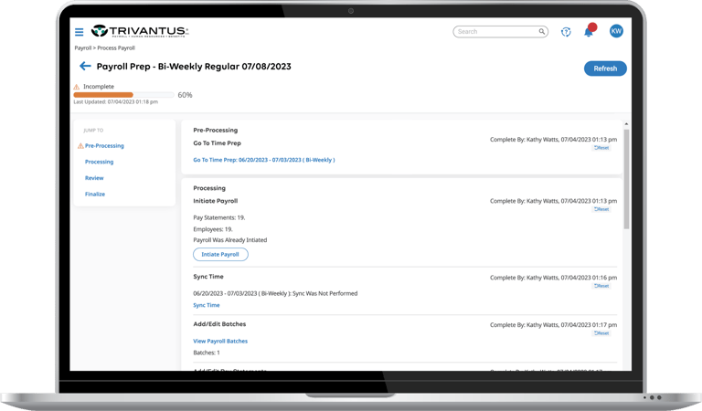 Payroll Software | Freedom HCM | Trivantus